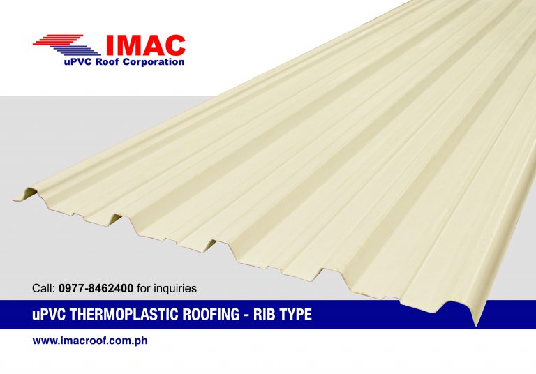 IMAC uPVC Thermoplastic Roofing – Rib Type – IMAC